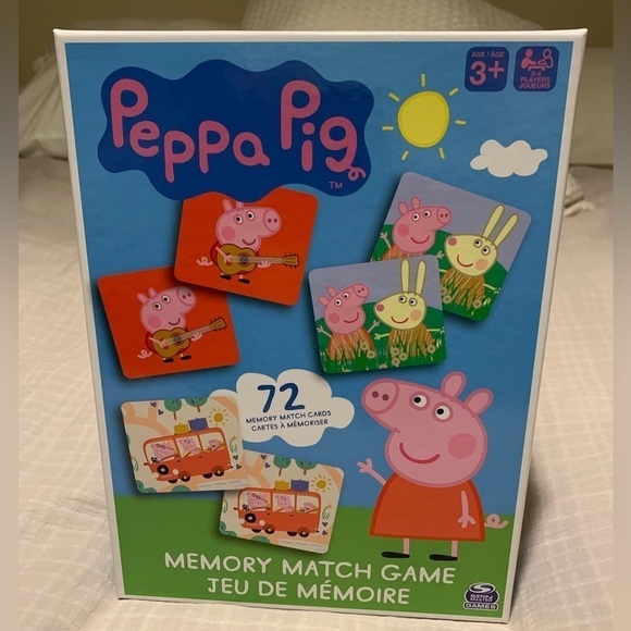 Toys | Peppa Pig Memory Match Game | Poshmark